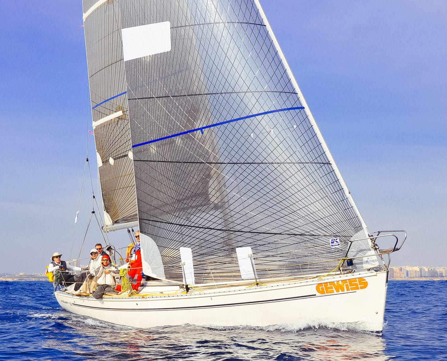 Overlapping Genoa - UK Sailmakers