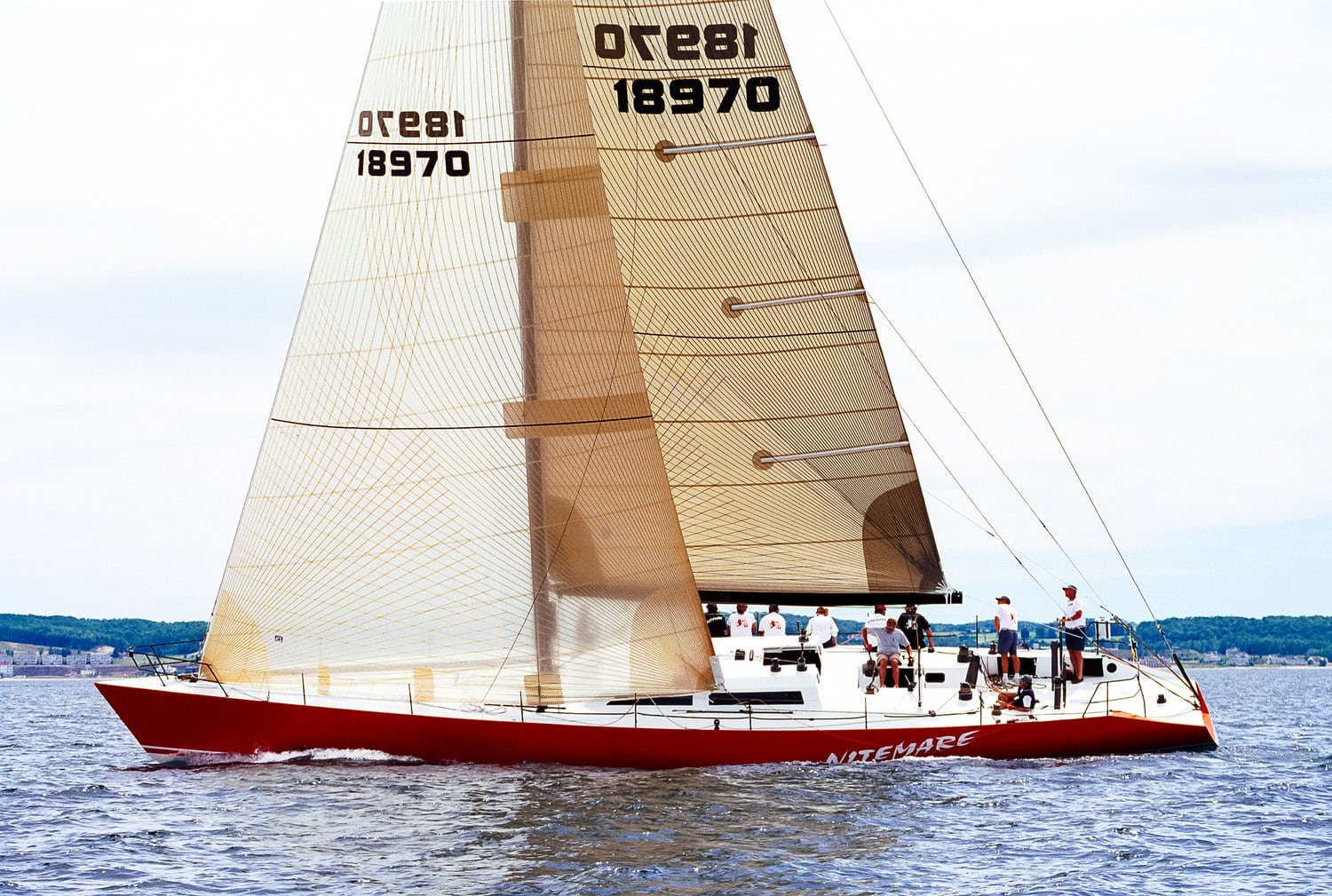 Overlapping Genoa - UK Sailmakers